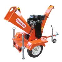 China Loncin B&S Gasoline chipper shredder machine commercial Atv Drum Log 15hp for sale