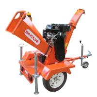 China Loncin B&S Gasoline chipper shredder machine commercial Atv Drum Log 15hp for sale