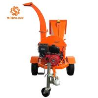 China Bamboo Backyard Wood Chipper Auto Feed 6 Inch Disc Commercial Garden Shredder for sale
