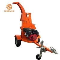 China Bamboo Backyard Wood Chipper Auto Feed 6 Inch Disc Commercial Garden Shredder for sale