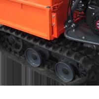 China Fully Hydraulic Small Tracked Dumper Self Loading Tracked Dumper 500kg Load for sale