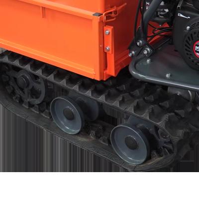 China Fully Hydraulic Small Tracked Dumper Self Loading Tracked Dumper 500kg Load for sale