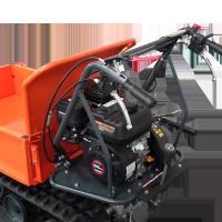 China 10hp 500kg Tracked Dumper Mini Petrol Power Dumper Gasoline Engine for sale
