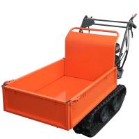 China Rubber Tracked Dumper Mini Dump Truck Tractors Loading Capacity 300kgs for sale