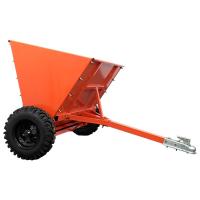 China Artificial Grass Lawn Atv Mounted Sand Spreader machine 1000mm For Snow Winter Road for sale