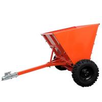 China Artificial Grass Lawn Atv Mounted Sand Spreader machine 1000mm For Snow Winter Road for sale