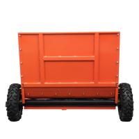 China Artificial Grass Lawn Atv Mounted Sand Spreader machine 1000mm For Snow Winter Road for sale