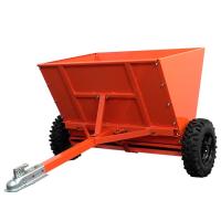 China Artificial Grass Lawn Atv Mounted Sand Spreader machine 1000mm For Snow Winter Road for sale
