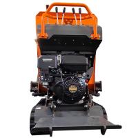 China Mini Tracked High Lift Dumper 1100lb Standing Short Distance Transport for sale