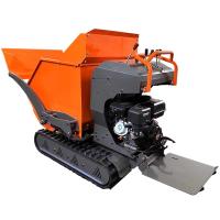 China Mini Tracked High Lift Dumper 1100lb Standing Short Distance Transport for sale