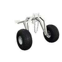 China Farm Atv Quad Bike Trailer Outdoor Twin Axle Forestry Machine Log Hauler for sale