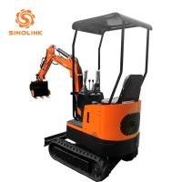 China 1 Ton Mini Tracked Excavator Hoe Crawler Loader Garden Farm Machine CE for sale