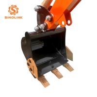 China 1 Ton Mini Tracked Excavator Hoe Crawler Loader Garden Farm Machine CE for sale