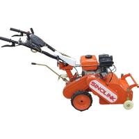 China Manual Walk Behind Lawn Mower For Hillsides Large Yards Y Blades for sale