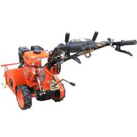 China Manual Walk Behind Lawn Mower For Hillsides Large Yards Y Blades for sale