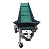 China Firewood Conveyor Belt Elevator Hydraulic Moveable Lifter 6.5HP for sale