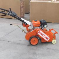 China Walk Behind Brush Cutter Mower Belt Drive 400mm Adjustable Stubble Height for sale