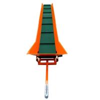 China PVC Waste Wood Conveyor Belts For Firewood Logs 2.8m Height for sale