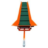China PVC Waste Wood Conveyor Belts For Firewood Logs 2.8m Height for sale