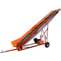 China PVC Waste Wood Conveyor Belts For Firewood Logs 2.8m Height for sale
