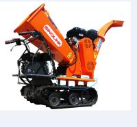 China Heavy Duty Wood Chipper Machine Shredder Tracked 8 Inch Log 6.5HP for sale