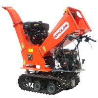 China Heavy Duty Wood Chipper Machine Shredder Tracked 8 Inch Log 6.5HP for sale