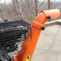 China Small Wood Chipper Machine Design Gasoline 196cc 3.6kw 6.5HP for sale