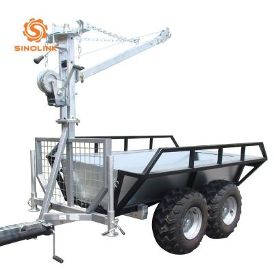 China Passenger Quad Atv Trailer Off Road Tyres Garden Household Outdoor Four Wheeler for sale