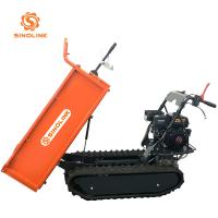 China Crawler Tracked Dumper Micro Tracked Dumper 300kgs Loading Capacity for sale