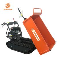 China Crawler Tracked Dumper Micro Tracked Dumper 300kgs Loading Capacity for sale