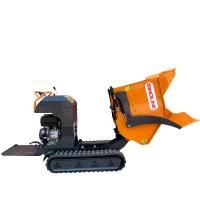 China High Tip Mini Dumper Manual Digger 0.5t Gasoline Engine for sale