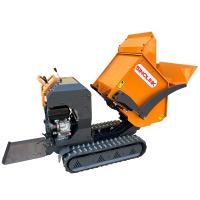 China High Tip Mini Dumper Manual Digger 0.5t Gasoline Engine for sale
