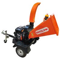 China Whole Wood Log Chipper Machine ATV Disc LONCIN B S Gasoline Engine for sale