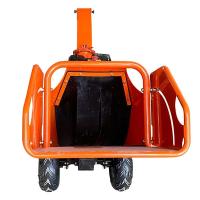 China 15 Hp 420cc Gas Chipper Shredder Safety ATV Tree Limb Shredder Mulcher for sale