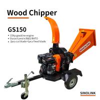 China 429cc 14HP Kohler Residential Wood Chipper Machine Small Tree Mulcher Shredder for sale
