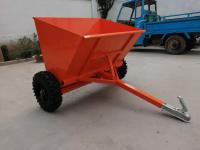China Grit atv salt sand spreader for artificial grass driveway lawn Snow Clearance Rotary Road for sale