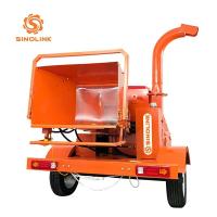 China Household Wood Chipper For Palm Fronds Tractor Wood Mulching Machine for sale
