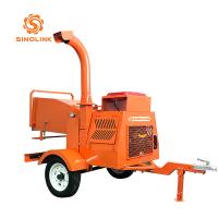 China Household Wood Chipper For Palm Fronds Tractor Wood Mulching Machine for sale