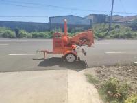 China High Horsepower Gasoline Engine Wood Log Shredder Chipper for sale