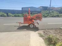 China High Horsepower Gasoline Engine Wood Log Shredder Chipper for sale