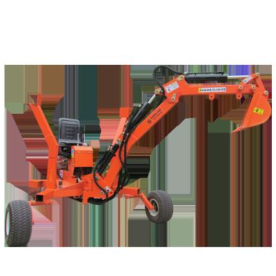 China 5-8km/H Mini Backhoe For Atv Mini Backhoe Digger With Max. Gradeability 30-35% for sale