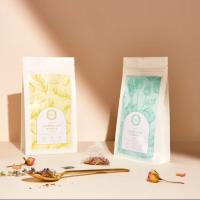 China Wholesale Plastic Aluminum Foil Kraft Paper Tea Bag Valve Zip Lock Stand up Pouch Flexible Packaging Bag with Zipper for sale