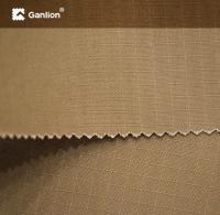 China Brown Cotton Polyester T400 WR Stretched Workwear Fabric 225GSM for sale