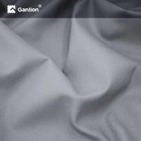China Gray Cotton Polyester Blend Rental Workwear Fabric Anti Chlorine for sale