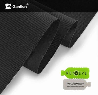 China GRS REPREVE 100% Polyester Fiber Recycled Fiber Fabric For Workwear Uniform for sale