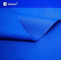 China Cotton Polyester Antistatic Blue Antiacid Coating Water Repellent Fabric Twill 2/1 for sale