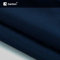 China Navy Polyester Cotton Water Repellent Fabric 280 GSM Anti Winkle for sale