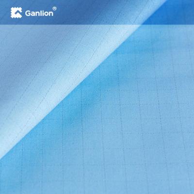China IRR Antistatic Electronic Workwear Fabric Twill 2/1 for sale