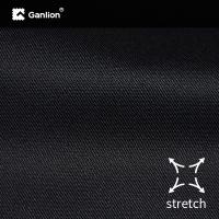 China Black Cotton Polyester XLANCE Stretched Workwear Fabric 235GSM Full Sleeve Shirts for sale