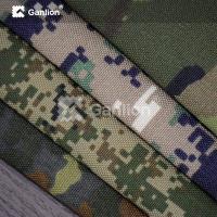 China Nylon N66 IRR Teflon Outdoor Camo Fabric Plain 1/1 For Backpack for sale